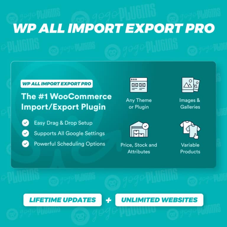 WP All Import Export Pro - Download latest version with Lifetime updates