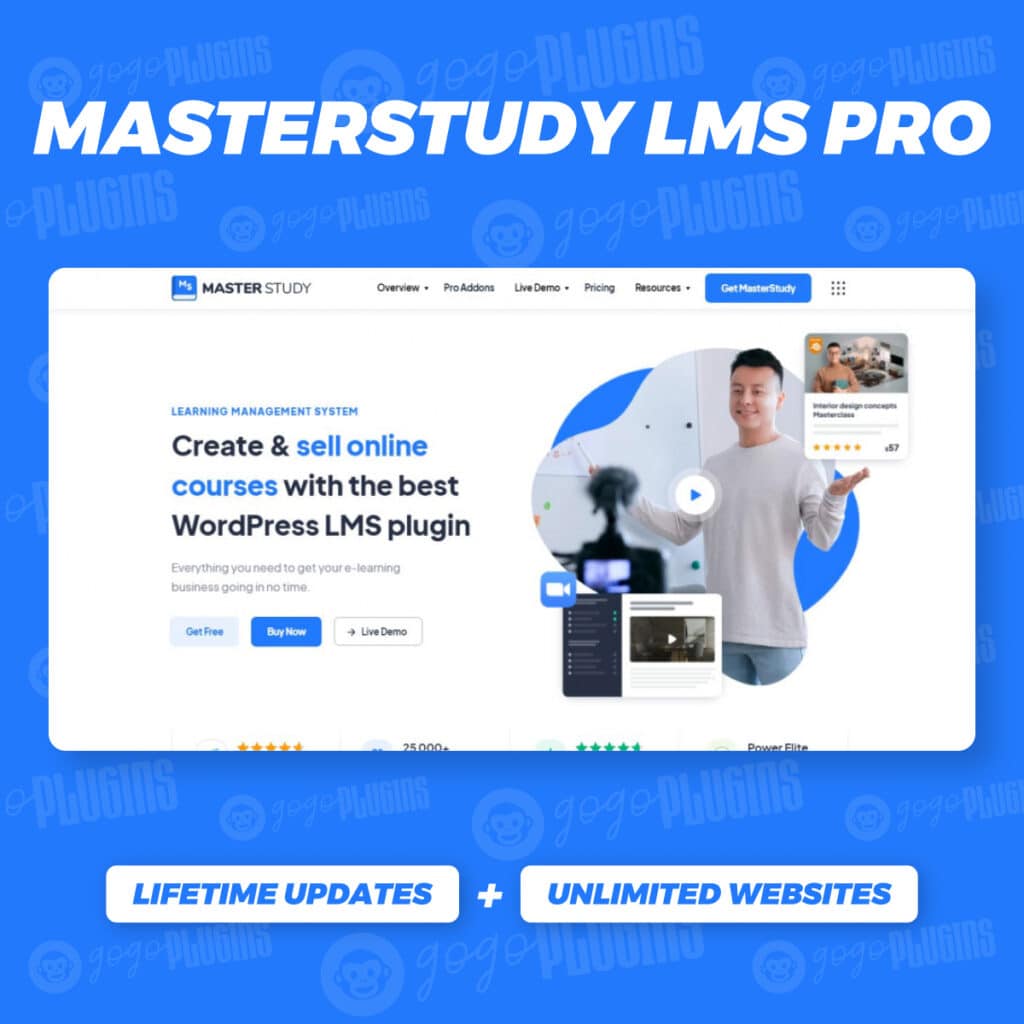 MasterStudy LMS PRO - Download latest version with Lifetime updates
